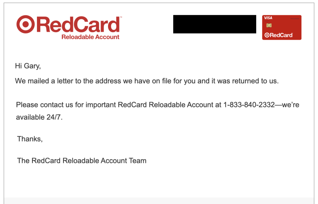 Target Reloadable: Signed Up But Didn’t Get A $50 Bonus? – Affluent(-ish)